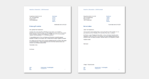 Geschäftsbrief: Vorlagen, Muster & Beispiele - Nerdcore